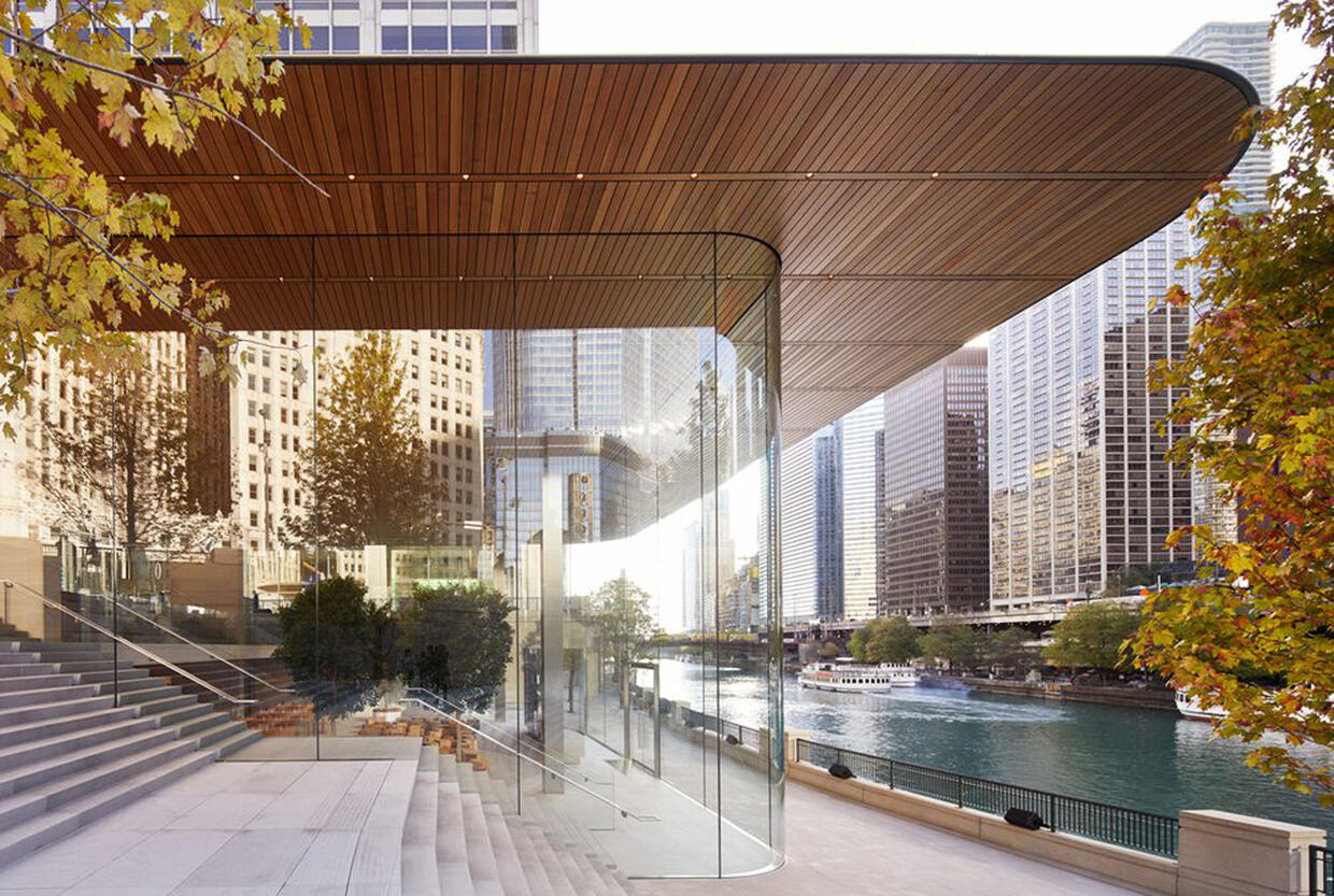 Luxury Retail Construction | Apple Store Michigan Avenue