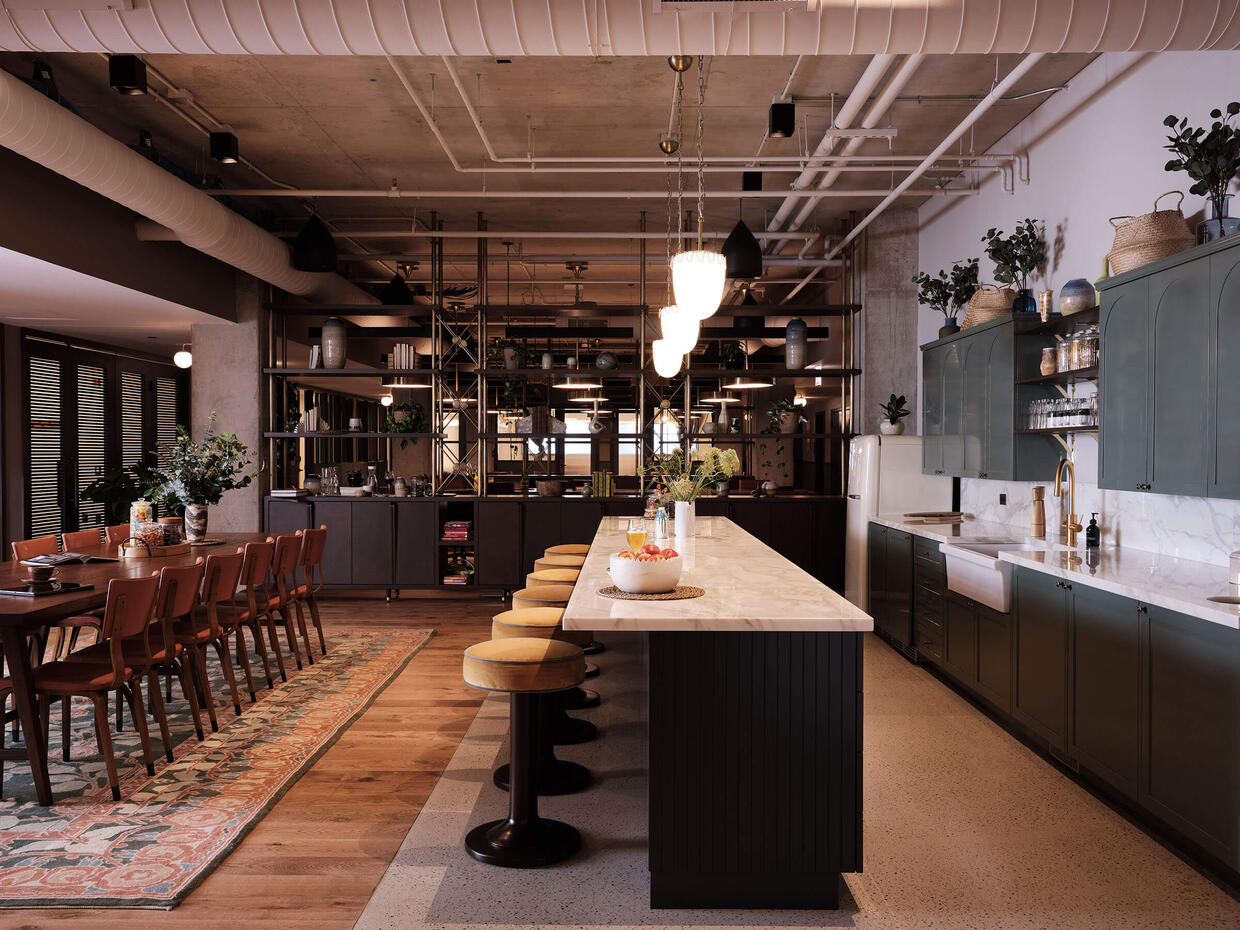 Corporate Interiors Construction | Working From_ Fulton Market